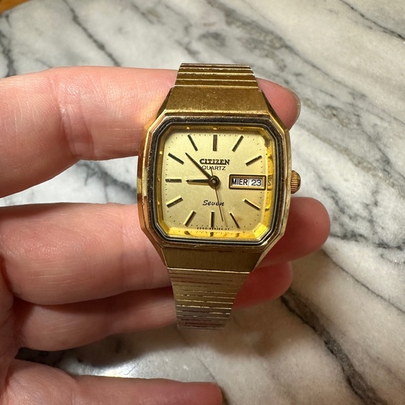 Accessories | Vintage Gold Citizen Watch | Poshmark